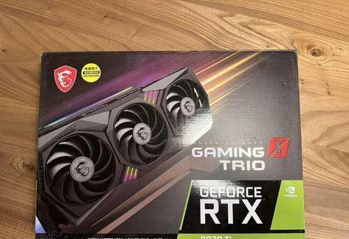 Видеокарта MSI RTX 3070ti gaming trio X