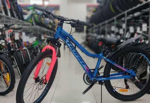 Велосипед horh tina tahd 4.0 24 (2023) Blue-Pink