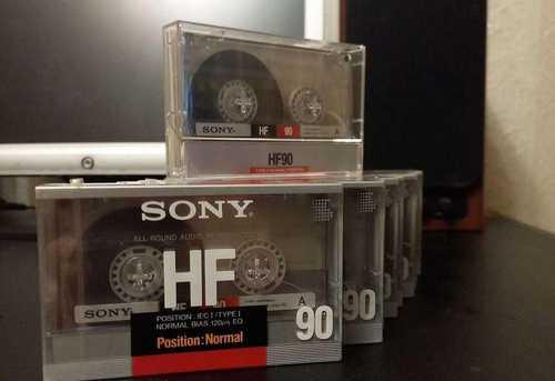 Аудиокассеты новые запечатанные sony hf