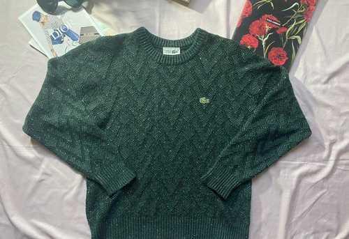 Винтажный свитер Lacoste vintage, goblincore