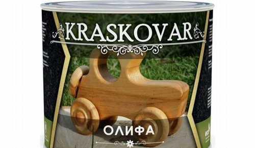 Олифа натуральная Kraskovar 0.75л