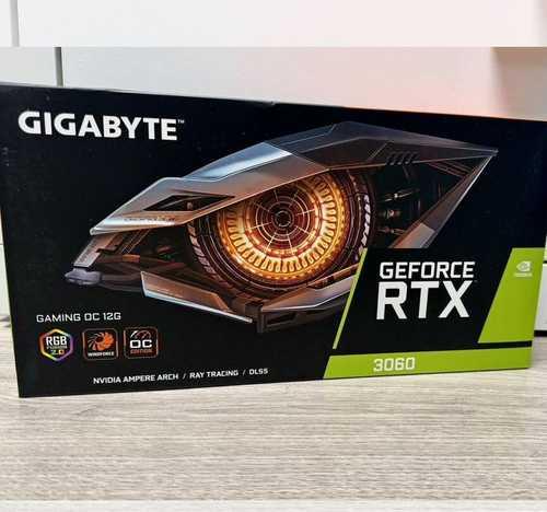 Видеокарта gigabyte RTX 3060 Gaming OC 12gb