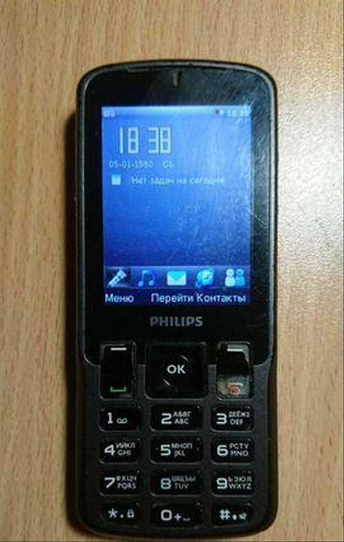 Philips Xenium X2300 3 sim-карты