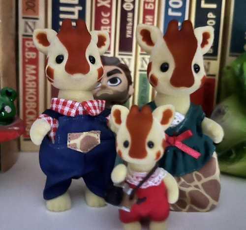 Семья жирафов sylvanian families