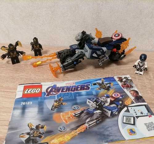 Lego Super Heroes 76123 Капитан Америка