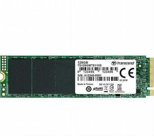 SSD накопитель Transcend ts128gmte110s 128GB, M.2