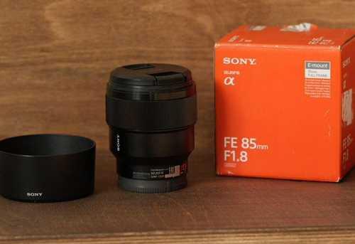 Объектив Sony FE 85mm F1.8