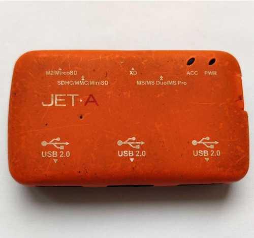 Картридер и USB hub Jet-A