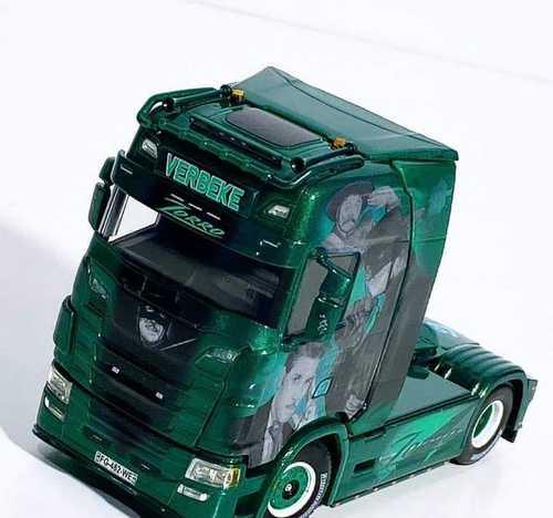 Scania Verbeke "Zorro" + прицеп Verbeke 1:50 WSI