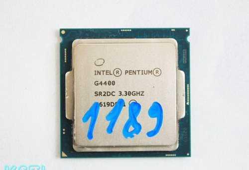 Процессор 1151 Intel Pentium G4400 для компьютера