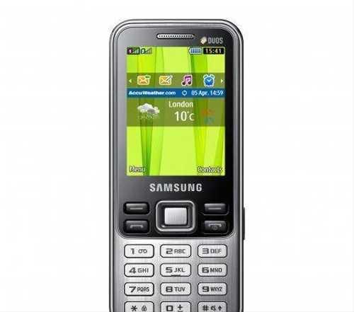 Samsung GT-C3322 Duos Silver Новый