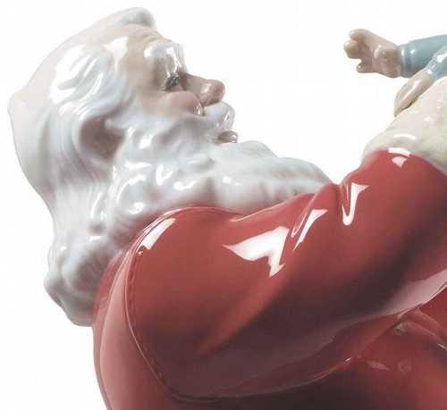 Фарфоровые статуэтки lladro, Санта 01009254