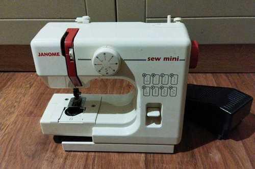 Швейная машинка janome sew mini