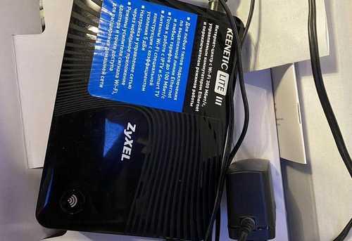 Wifi роутер zyxel keenetic lite 3