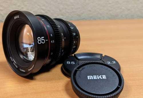 Объектив Meike 85mm T2.2 Cinema Lens Sony E-mount