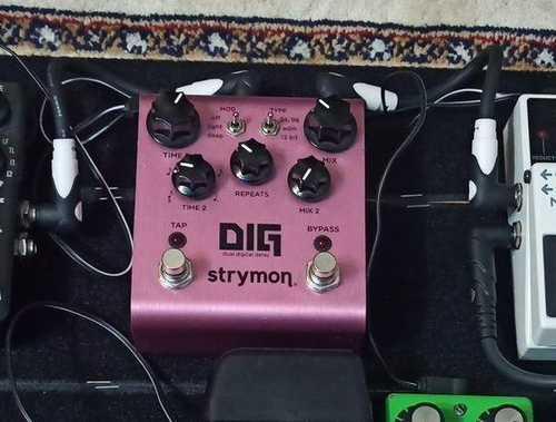 Strymon DIG dual digital delay педаль дилея