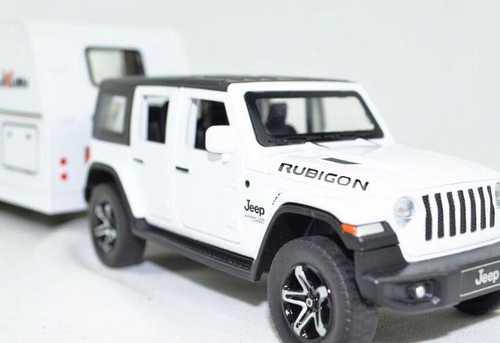 Детская модель Jeep Wrangler Rubicon с домом