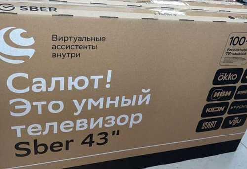 Телевизор Sber SDX-43F2012S, 43"(109 см), FHD