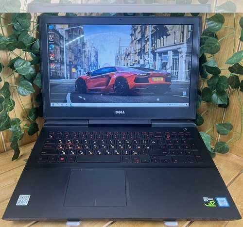 Игровой ноутбук Dell i7/1050ti/8gb/FullHD IPS