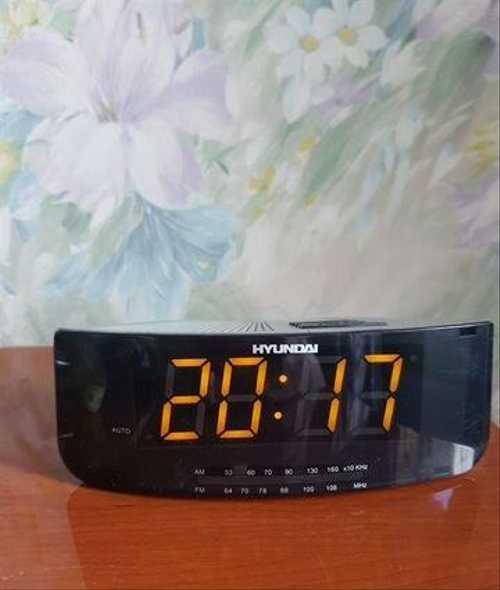 Радио часы будильник hyundai H-1527