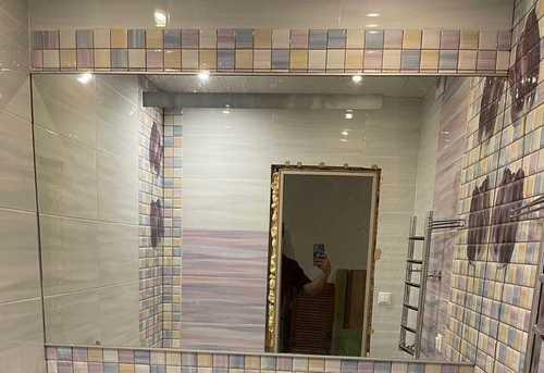 Зеркало в ванную с подсветкой 170см