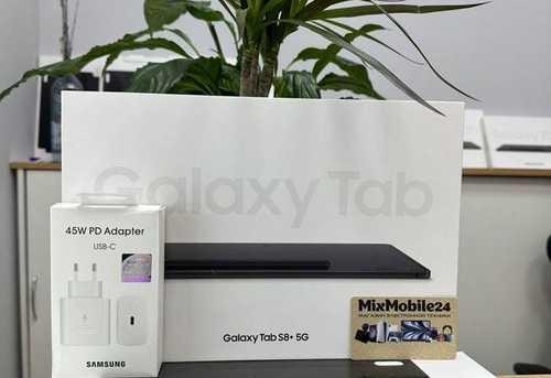 Samsung Galaxy Tab S8+ 5G 256 Gb+ клава + блок 45w