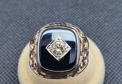 Золотой Перстень с бриллиантом. 583 СССР
