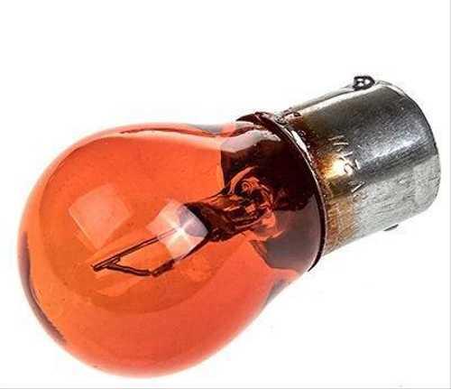 Автолампа PY21W 12V cо смещенным спутник S25