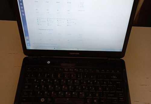 Ноутбук toshiba satellite u400-24k