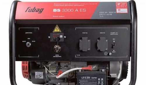 Генератор бензиновый Fubag BS 3300 A ES
