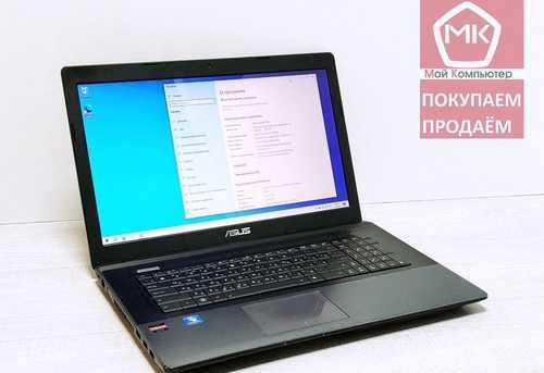 17.3" Asus K75D (A10-4600m 4 ядра, новый акб)