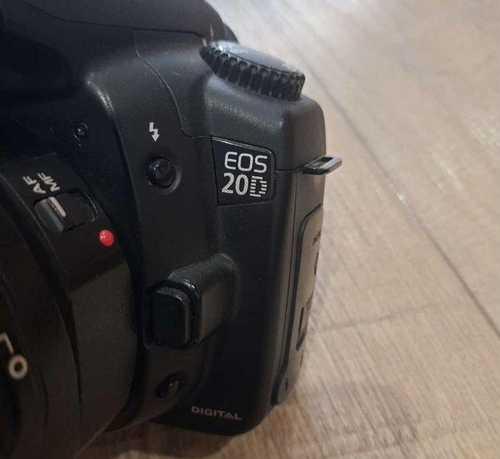 Зеркальный фотоаппарат canon eos 20d