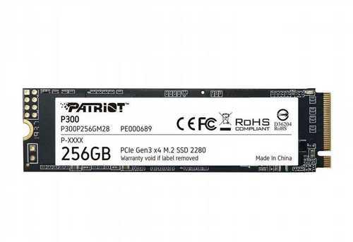 SSD накопитель Patriot Memory P300 M.2 2280 256 гб