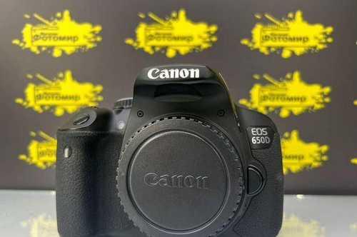 Canon 650D body (пробег 5643) гарантия