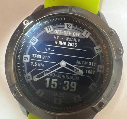 Часы garmin fenix 6x sappfir