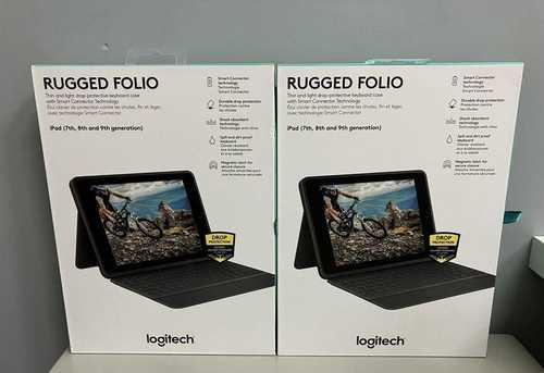 Новый Logitech Rugged Keyboard Folio iPad 10.2