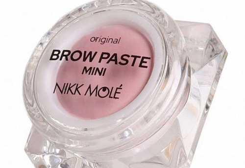 Nikk Mole brow paste mini (10гр) розовая