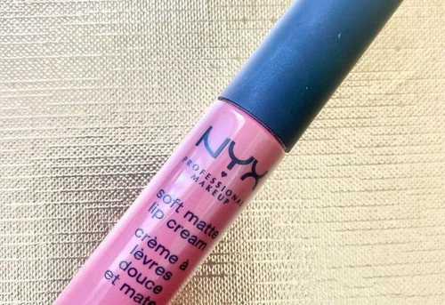 NYX помада Make Up Soft Matte Lip Cream