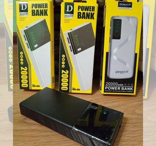 Внешний аккумулятор Power bank для телефона 20000