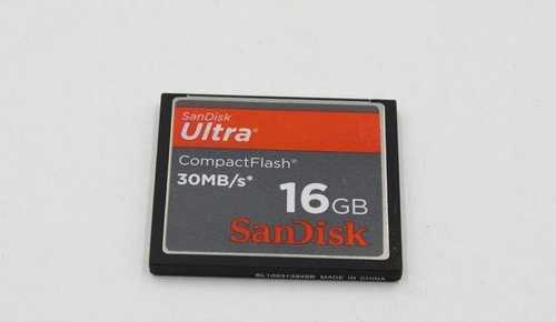 SanDisk Compact Flash 16GB 30MB/s (состояние 5)