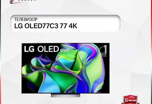 Телевизор LG oled77C3LA 77" 4K UHD, черный