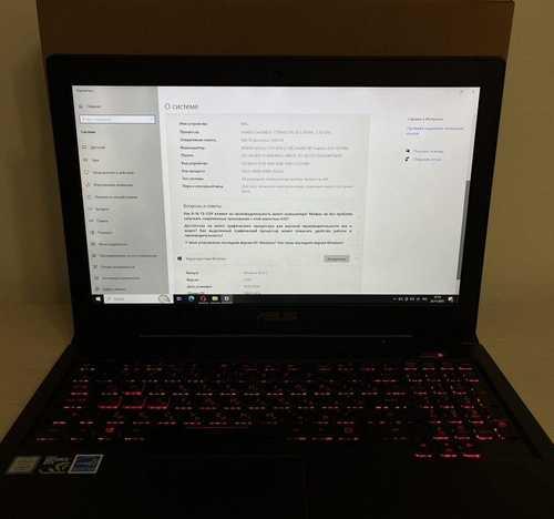15.6" ASUS FX503V, Core i5, RAM 12ГБ, 1000 ГБ, GeForce GTX 1050 2 ГБ