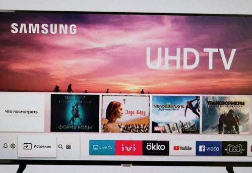 Телевизор Samsung UE43AU7002U новый, 43 диагональ