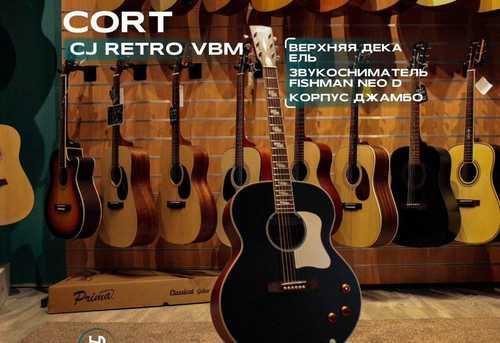 Cort CJ Retro VBM, электроакустическая гитара