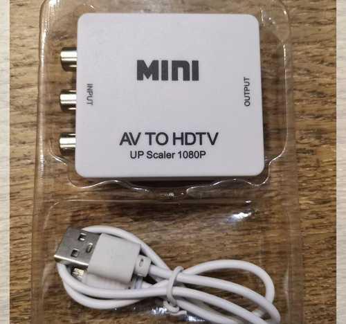 Конвертор AV в hdmi. Новый