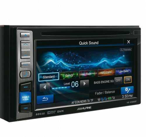 Магнитола alpine 2 din ive-585bt