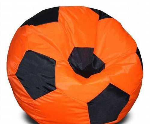 Кресло мешок Мяч оранжево черный