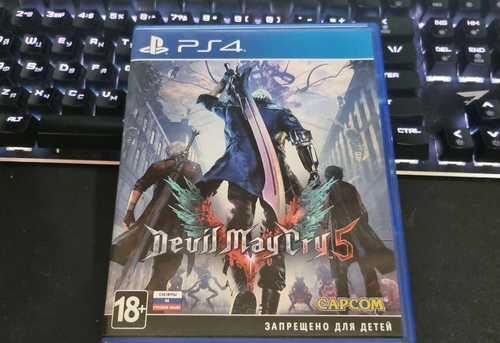 Игра Devil May Cry 5 (PS4) диск