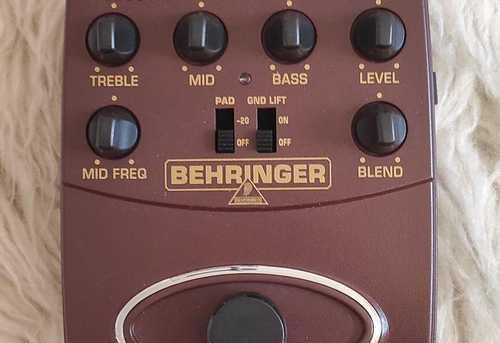 Behringer V-Tone Acoustic ADI21 гитарная педаль