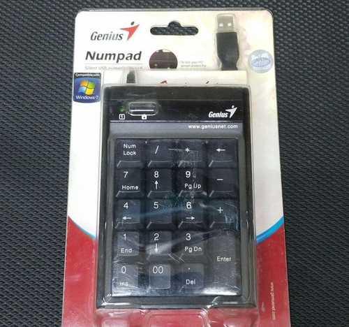 Цифровой блок клавиатуры Genius NumPad (Новый)